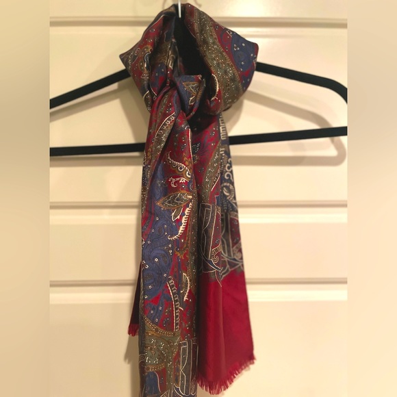 Accessories | 10 Silk Vintage Scarf From Vienna Austria European Brand ...
